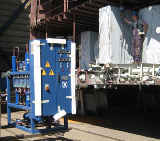 First ALSIUS Condensing Unit for Provision Cooling Plant on River ...